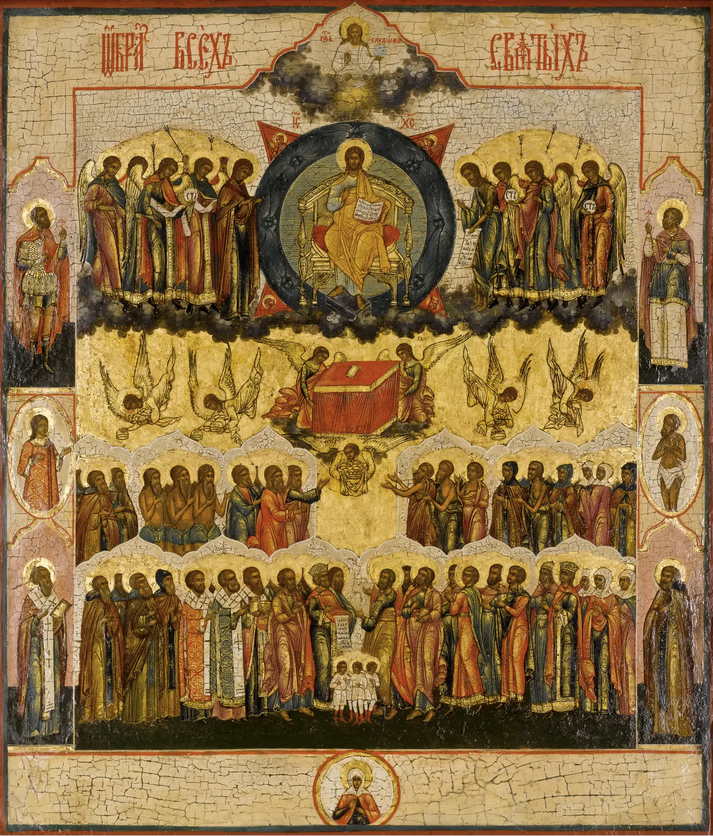 All Saints. Wooden orthodox icon – iconsofsaints.com