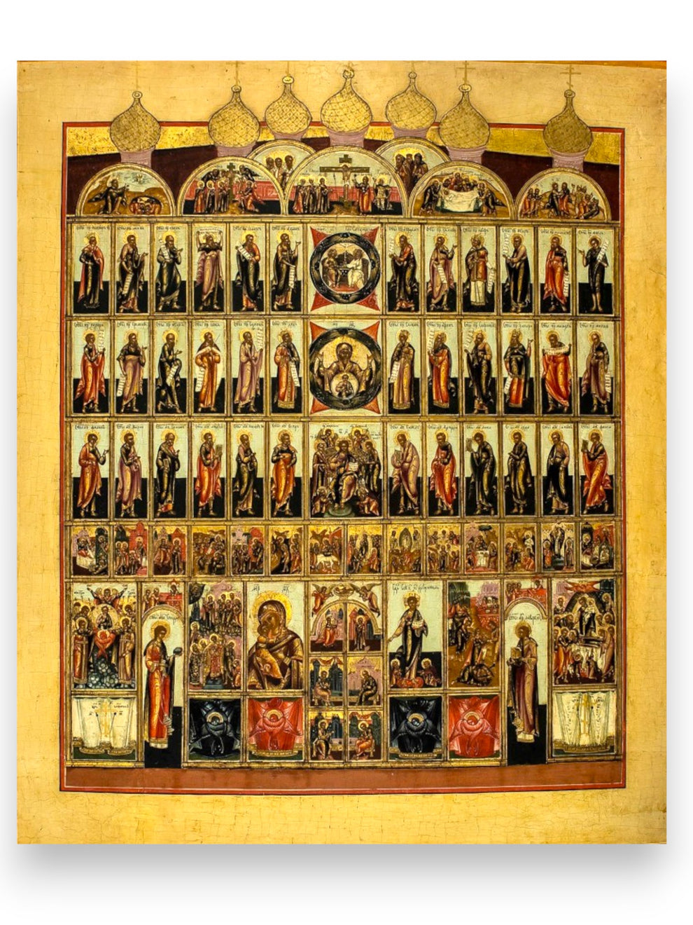 Orthodox Iconostasis Icon - iconsofsaints.com