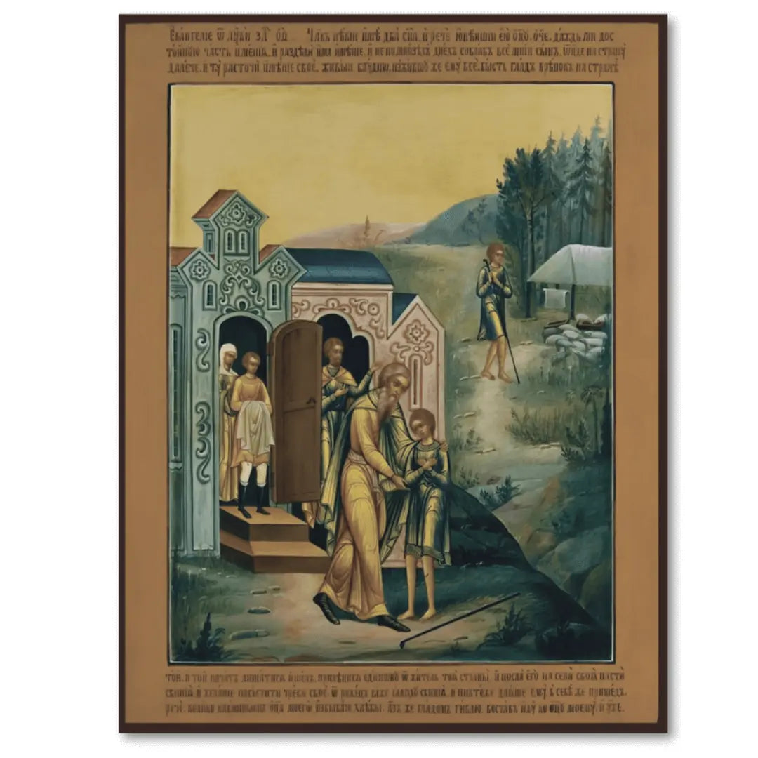 Orthodox Icon “Return of the Prodigal Son” | Christian Wall Art ...